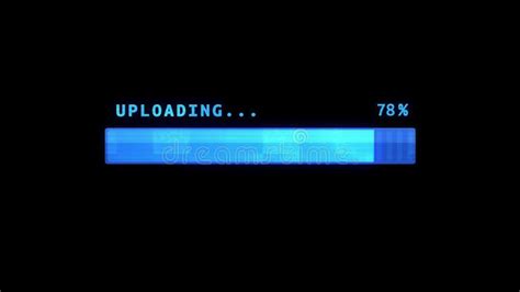 4k Transfer Loading Bar Downloading Barloading Screen Pixelated