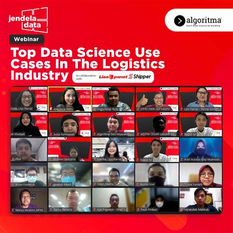 Algoritma Data Science School On Linkedin Bekerja Sama Dengan Lion Parcel Dan Shipper
