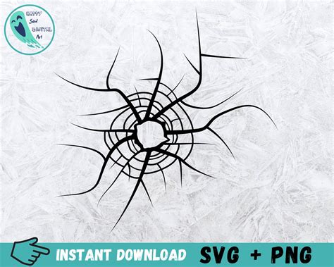 Bullet Holes Svg Bullet Holes Clipart Bullet Holes Files For Etsy