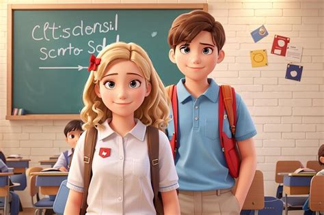 Premium Photo Classmates Back To School Card Template