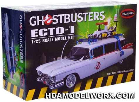 Ghostbusters Ecto 1 1 25 Scale Model Kit By Polar Lights