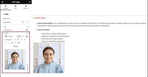 How To Use The Elementor Toggle Widget Elementor