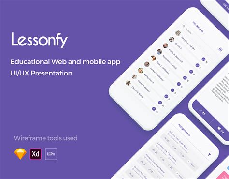 Educational Web And Mobile App On Behance