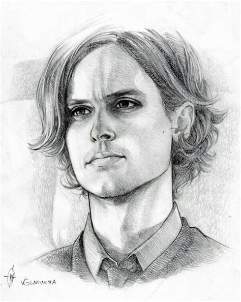 Spenscer Spencer Reid Spencer Reid Drawing Criminal Minds Fan Art