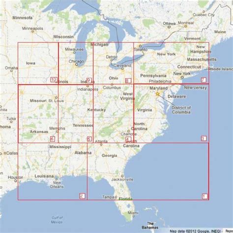 Map Of The Study Area With Numbered Grid Cells Download Scientific Diagram