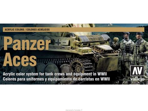 Vallejo CC077 Color Chart Panzer Aces