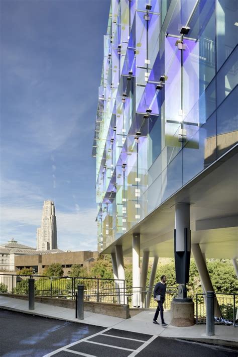 Dichroic Glass Turns A Curtainwall Into A Shimmering Veil Facades