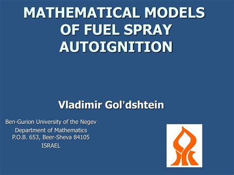 Ppt Mathematical Models Of Fuel Spray Autoignition Workshop Powerpoint Presentation Id4061694