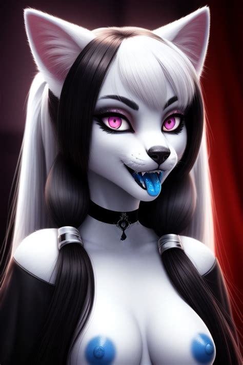 Rule 34 1girls Ai Generated Anthro Breasts Cat Ears Cat Girl Choker