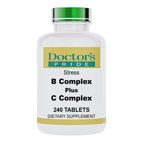 B Complex And C Complex 240 Tablets Doctors Pride