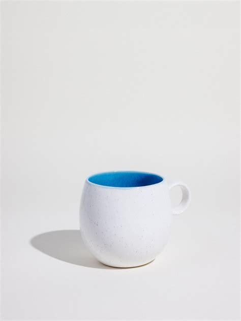 Primavera Light Blue Tasse Groß