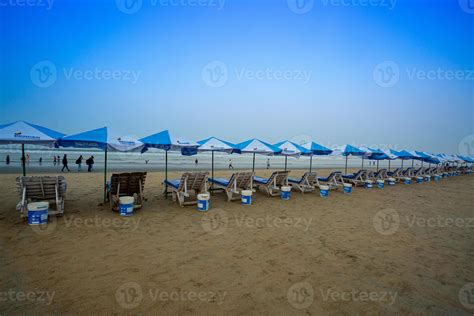 The Early Morning Sky And Sun View Of The Longest Sea Beach Cox S Bazar