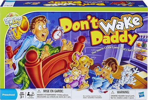 Hasbro Gaming Dont Wake Daddy Preschool Board Game For