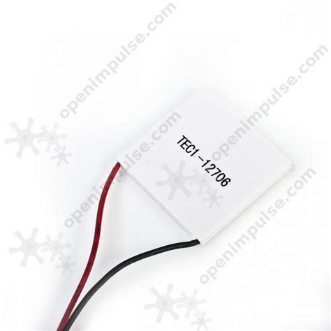 Peltier Thermoelectric Element Tec1 12706 Open Impulseopen Impulse