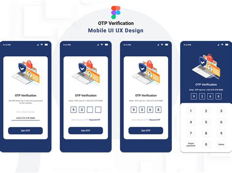 otp verification designs themes templates and downloadable graphic