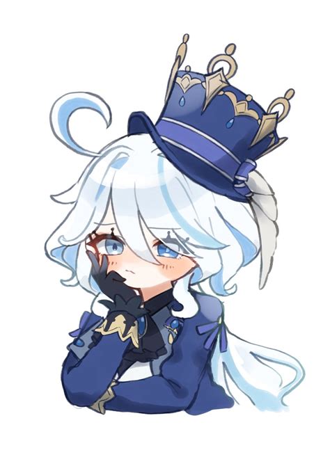 「フリーナ様むずい 」七草よもぎ 部数アンケあります のイラスト