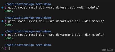 【go零基础】go Zero从零基础学习到实战教程 2项目初始化go初始化项目 Csdn博客