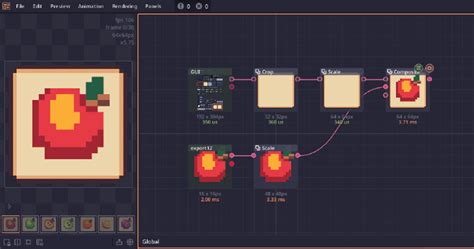 Pixel Composer Node Based Vfx Editor For Pixel Art Released With Support Of Over 100 Nodes