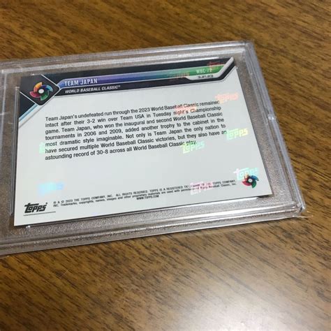 Psa 10 Gem Mt 鑑定済 Team Japan 大谷翔平 Shohei Ohtani 2023 Topps Now World