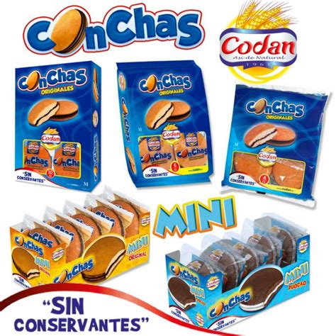 Conchas Originales Y Conchas Minis Originales Codan Ahora “sin
