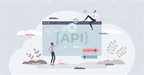 Api As Application Programming Interface And Integration Tiny Person