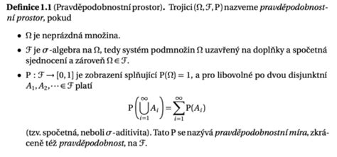 Pravděpodobnost Definice Flashcards Quizlet