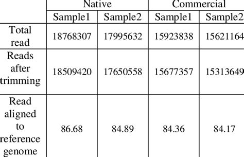 Summary Of Sequencing Read Alignments Download Scientific Diagram