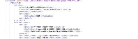 Pacs009 Core Iso 20022 Payments