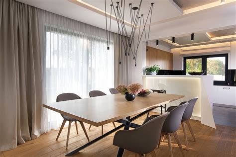 Jadalnia z lampą wiszącą aranżacje inspiracje i pomysły