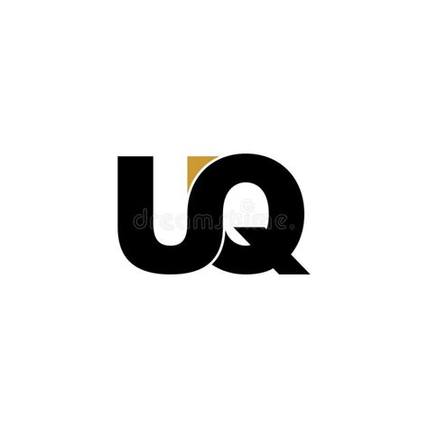 Letter UQ Simple Monogram Logo Icon Design Stock Vector Illustration Of Industry Internet