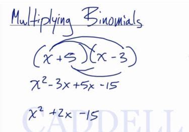 Multiply 2 Binomials Calculator