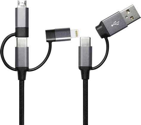 Callstel Schnellladekabel 6in1 Schnelllade And Datenkabel Usb Ac Zu