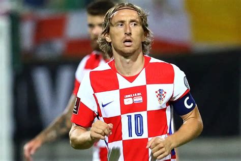 Fifa World Cup Times Up Croatia And Real Madrid Star Luka Modric Set