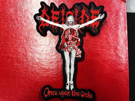 Deicide Embroidered Patch Death Metal Usa 4257 Metal Devastation