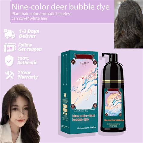 Bubble Hair Dye Shampoo Bubble Hair Dye Shampoo Plant Plant Hair Dye