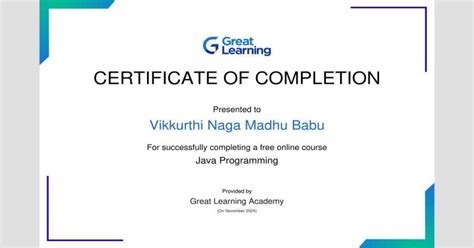 Vikkurthi Naga Madhu Babu On Linkedin Java Programming Course