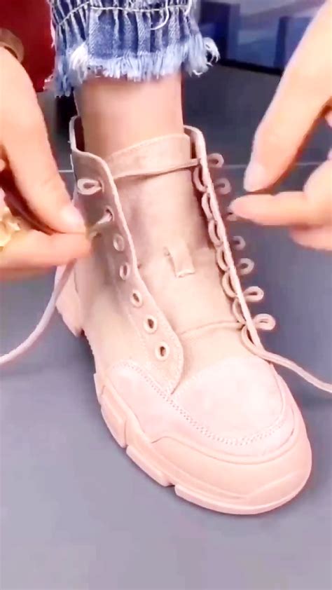 آموزش بستن بند کفش بوت و نیم بوت