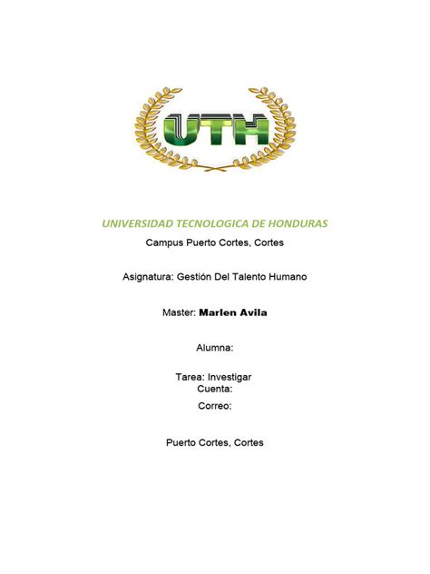 Tarea Modulo 5 Investigar Pdf Gestión De Recursos Humanos Business