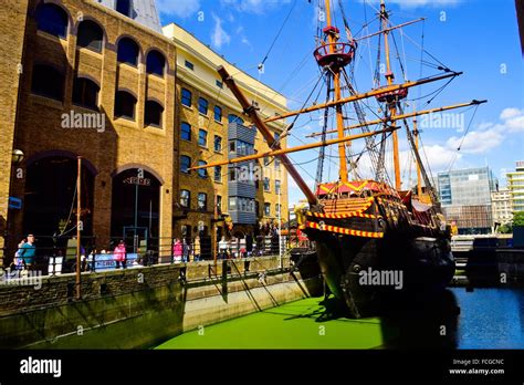 Sailing Ship Golden Hinde Hi Res Stock Photography And Images Alamy