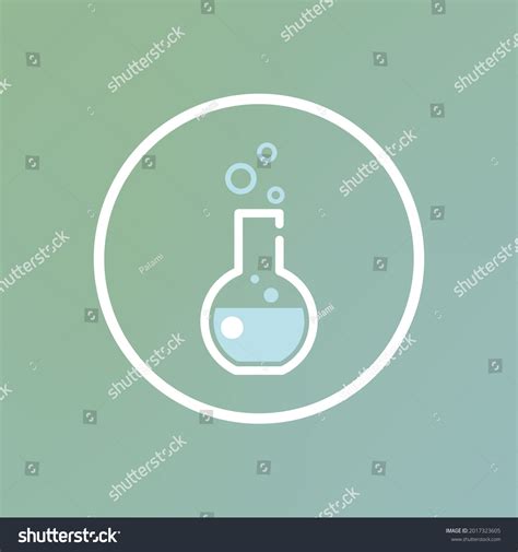 Lab Flask Icon Laboratory Glassware Beaker Stock Vector Royalty Free Shutterstock