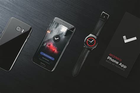 Android Phone App Mock Up On Behance