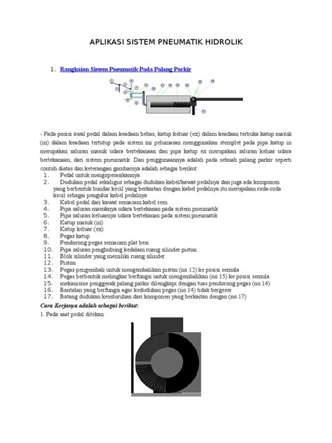 PDF Rangkaian Sistem Pneumatik Pada Palang Parkir DOKUMEN TIPS