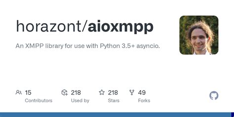 Github Horazontaioxmpp An Xmpp Library For Use With Python 35