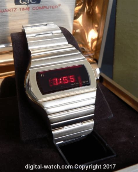 [fossil Jr7771] Hamilton Qtc Homage With Dot Matrix Display R Watches