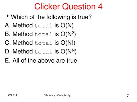 Ppt Topic Number Efficiency Complexity Algorithm Analysis