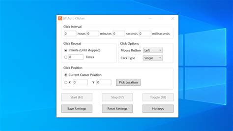 Gt Auto Clicker Free Auto Click For Pc Windows Download