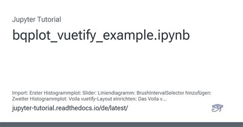 Bqplot Vuetify Example Ipynb Jupyter Tutorial 24 1 0