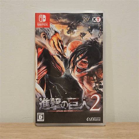 【現貨可刷卡】 Ns Switch 進擊的巨人2 中文 狀態良好 蝦皮購物
