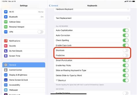 How To Disable The Keyboard Touch Bar On IPad IPad Air IPad Pro