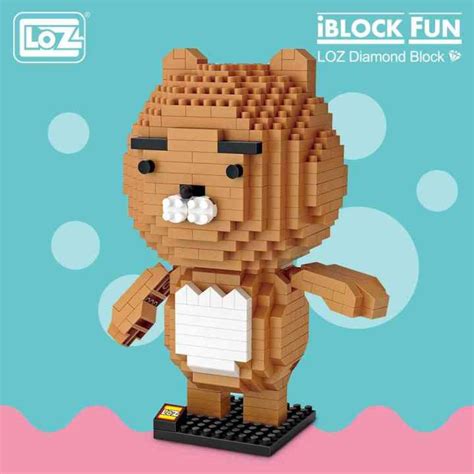 Loz Ideas Mini Block Iblock Fun Ryan Cartoon Character Diamond Brick Lazada